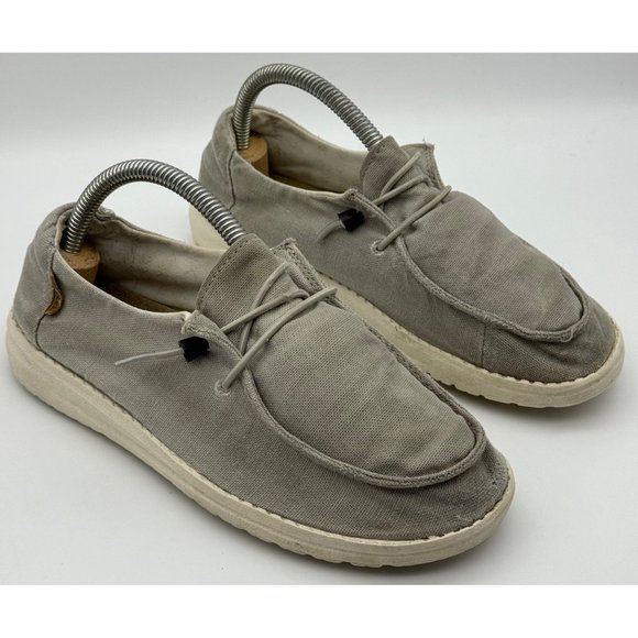 Hey Dude | Shoes | Hey Dude Shoes Wally Youth Gray Size Y5 Slip On ...